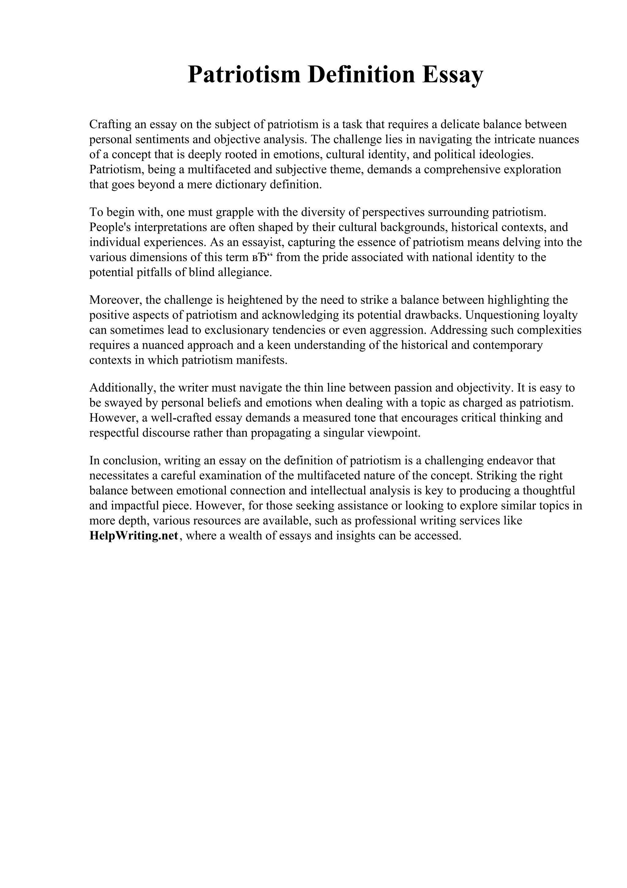 Patriotism Definition Essay.pdf