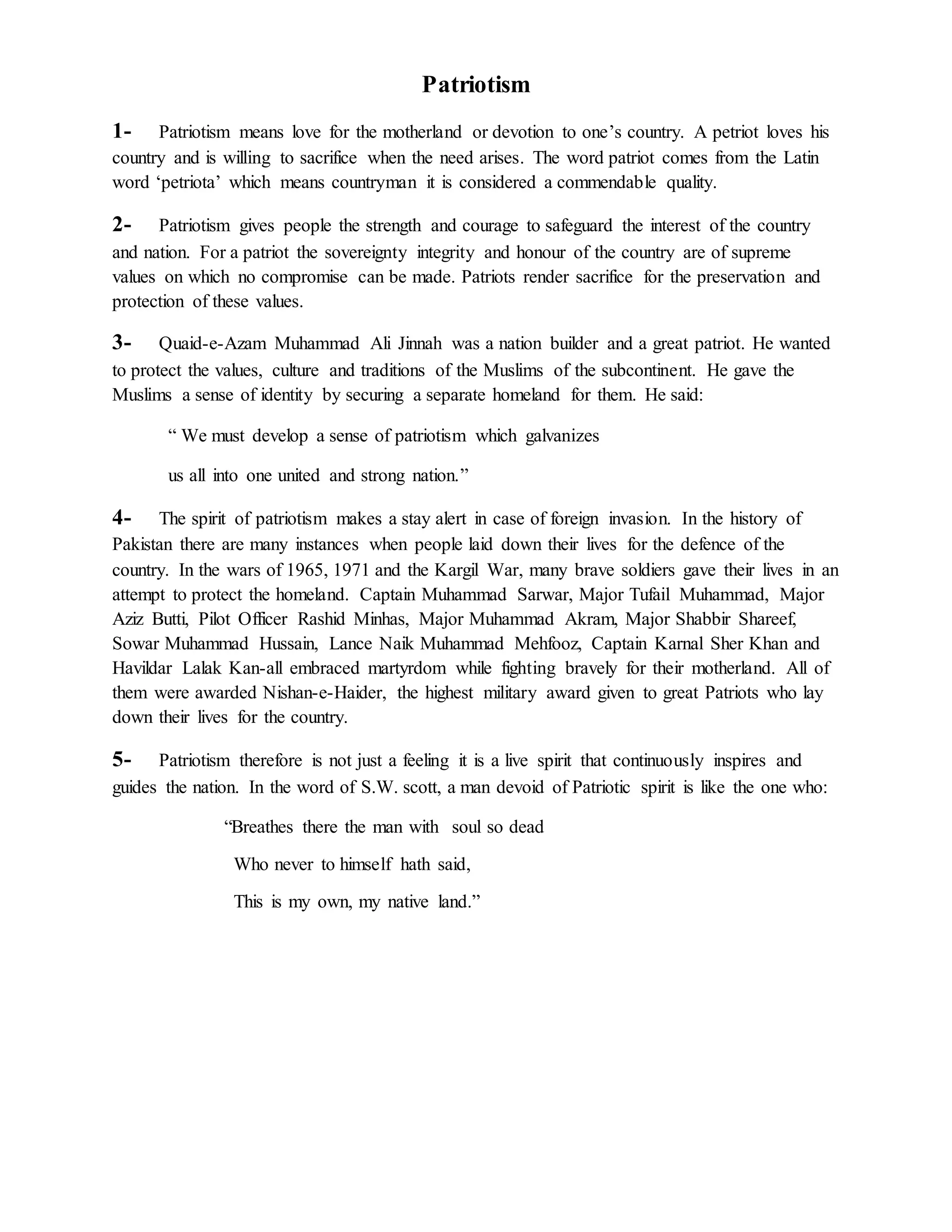 Patriotism Unit-2.docx