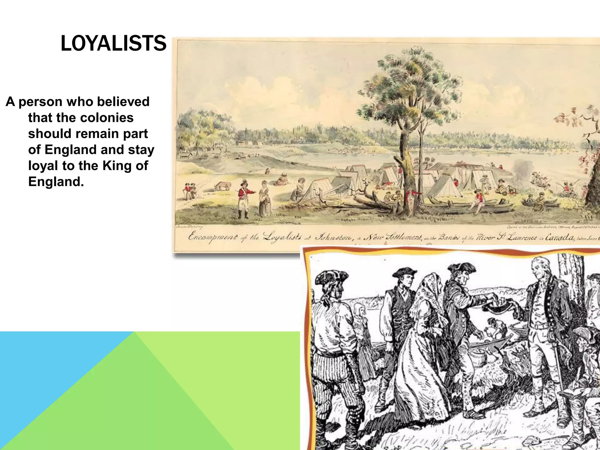 Patriot or loyalist | PPTX