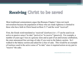 Patristic universalism seminar 2016 | PPT