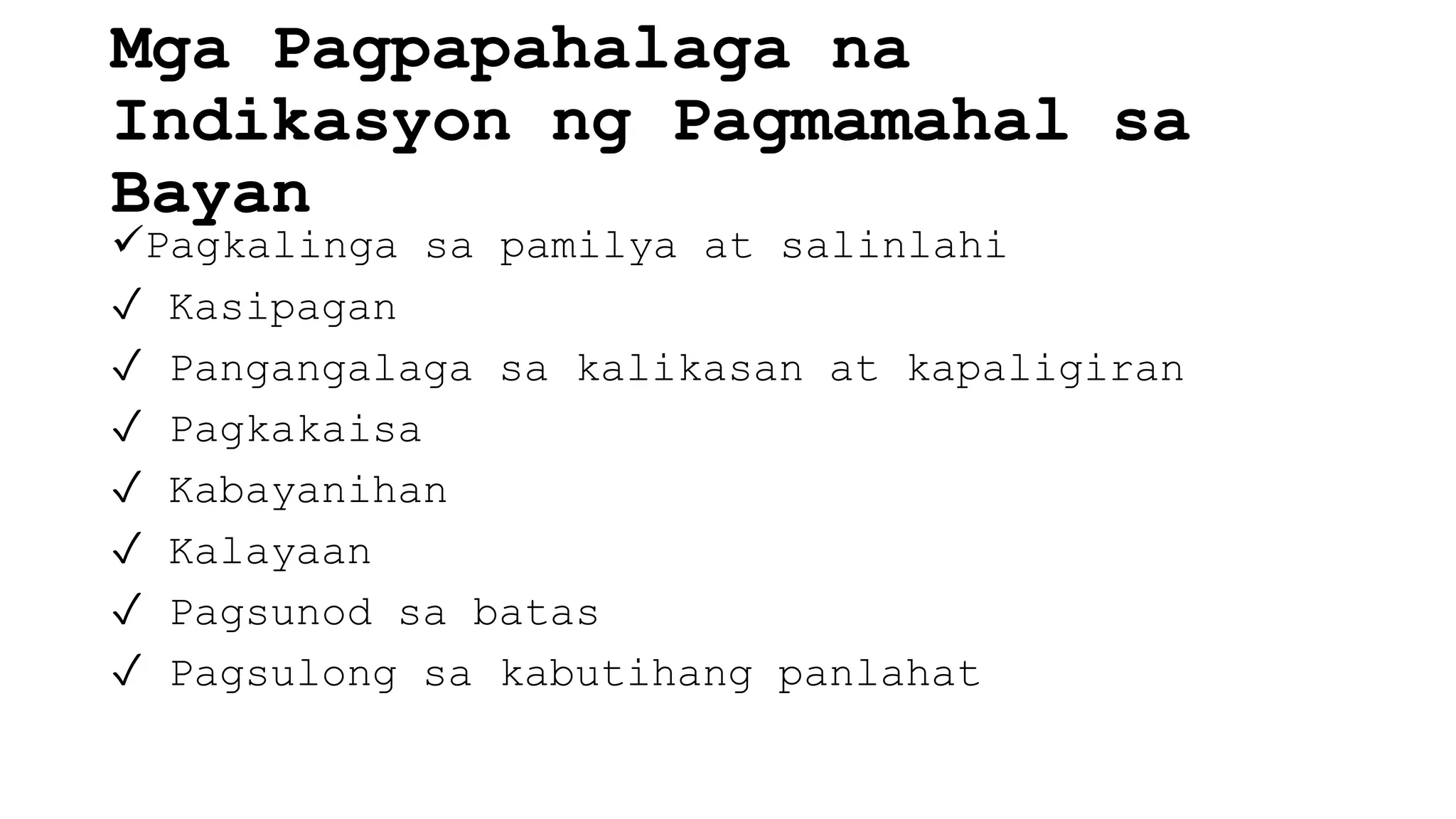 patriyotismo tumutukoy sa pagaalab na pagmamahal | PPTX