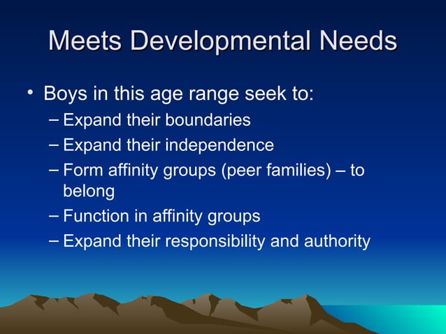 Scouting and patrol system123-method.ppt