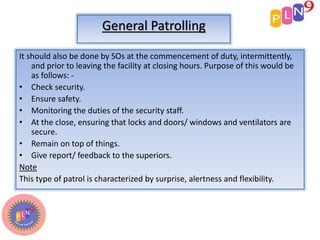 Patrolling | PPTX