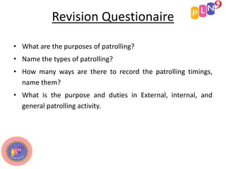 Patrolling | PPTX