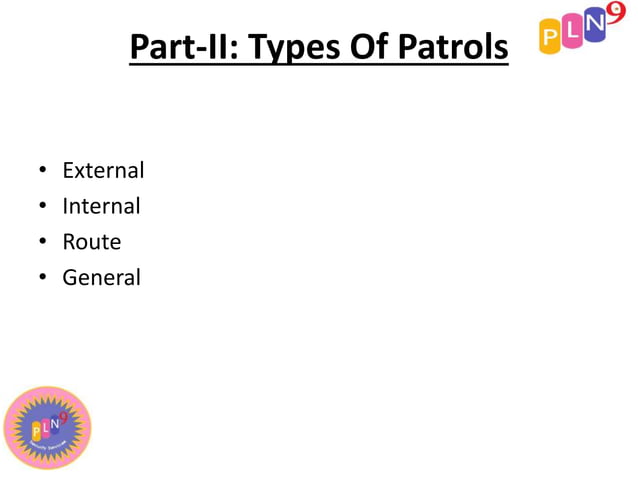 Patrolling | PPTX | Home Security | Home & Garden