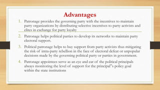 Patronage and Good Governance 5.pptx pptc | PPTX