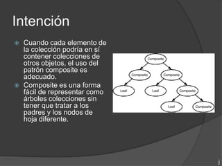 Patron de diseño composite | PPTX