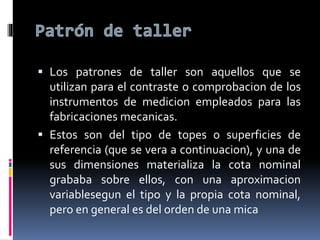 Patrones de medición | PPTX