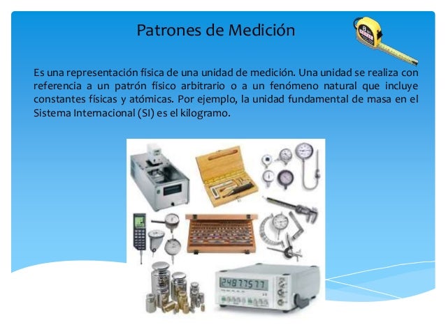 Patrones de medicion