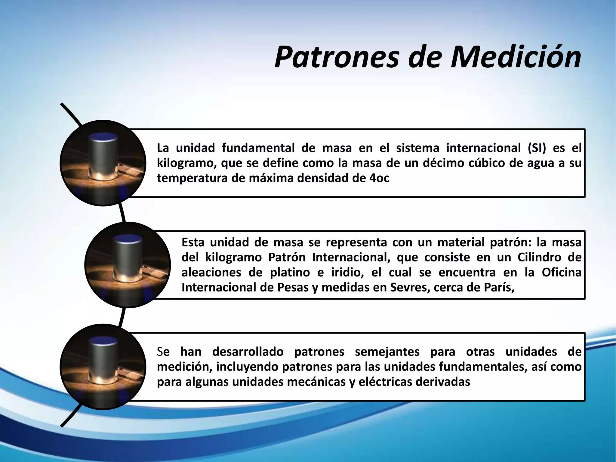 Patrones de medicion | PPTX