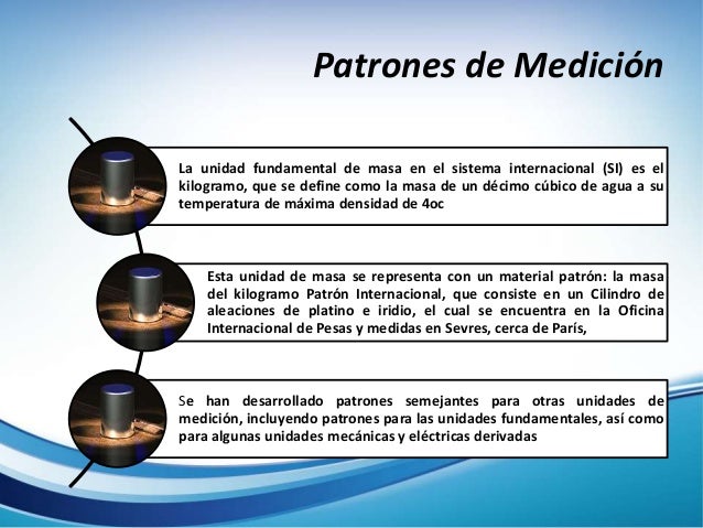 Patrones de medicion