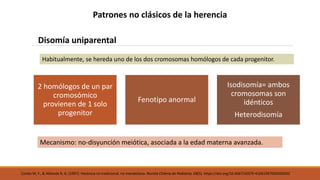 Patrones no clasicos de herencia mendeliana | PPTX