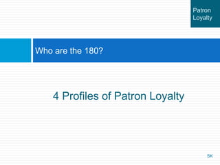Patron Loyalty presentation from 2012 National Alliance for Musical ...