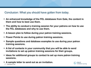 Patron Outreach Sessions2 | PPT