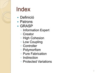 Patrons grasp | PPTX