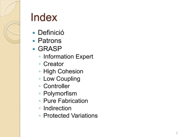 Patrons grasp | PPTX