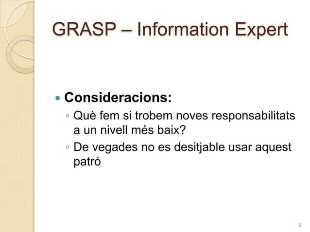 Patrons grasp | PPTX