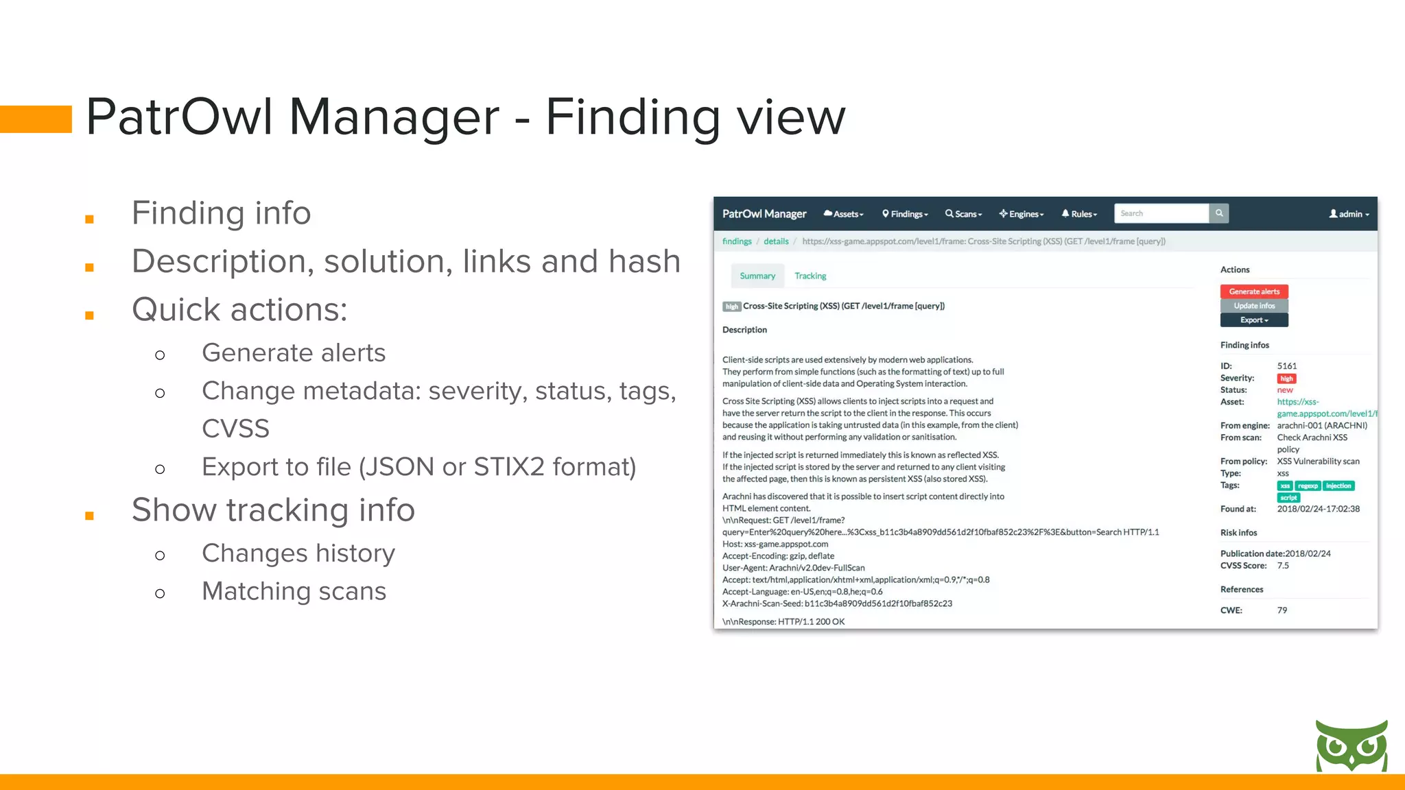 PatrOwl - Security Operations Orchestration | PDF