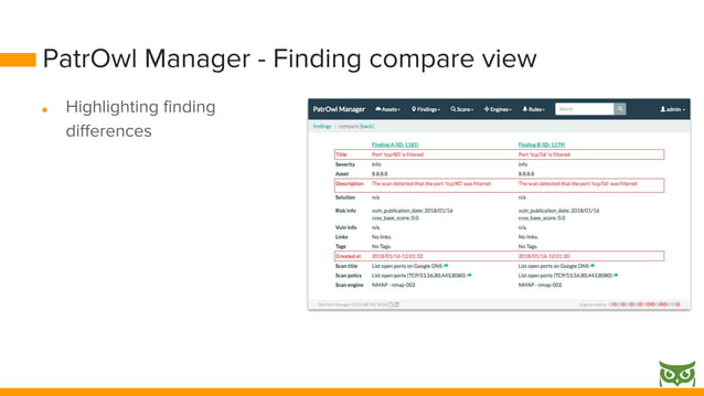 PatrOwl - Security Operations Orchestration | PPT