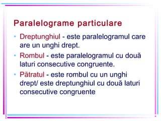 Patrulatere VII | PPT