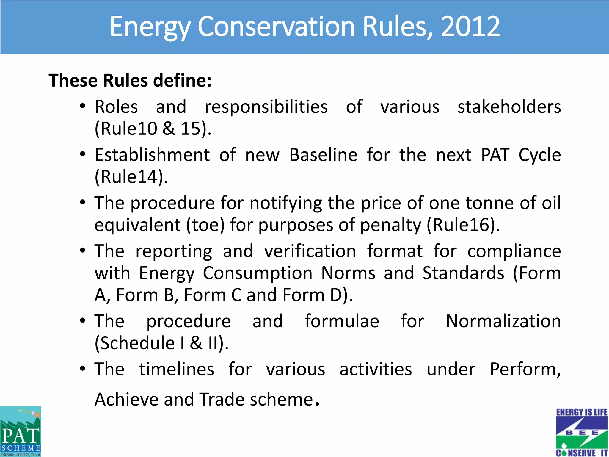 Pat rules and obligations of d cs under pat scheme | PDF