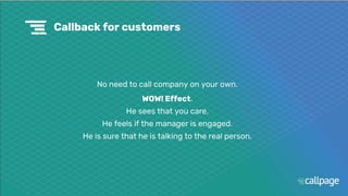 Why over 3000 companies use the callback solution? | PDF | Web ...