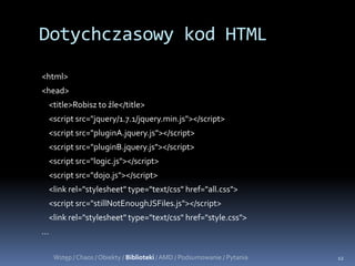 Modularny JavaScript - meet.js | Web Development | Internet