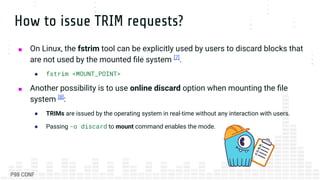 Taming Discard Latency Spikes by Patryk Wróbel | PPT | Free Download