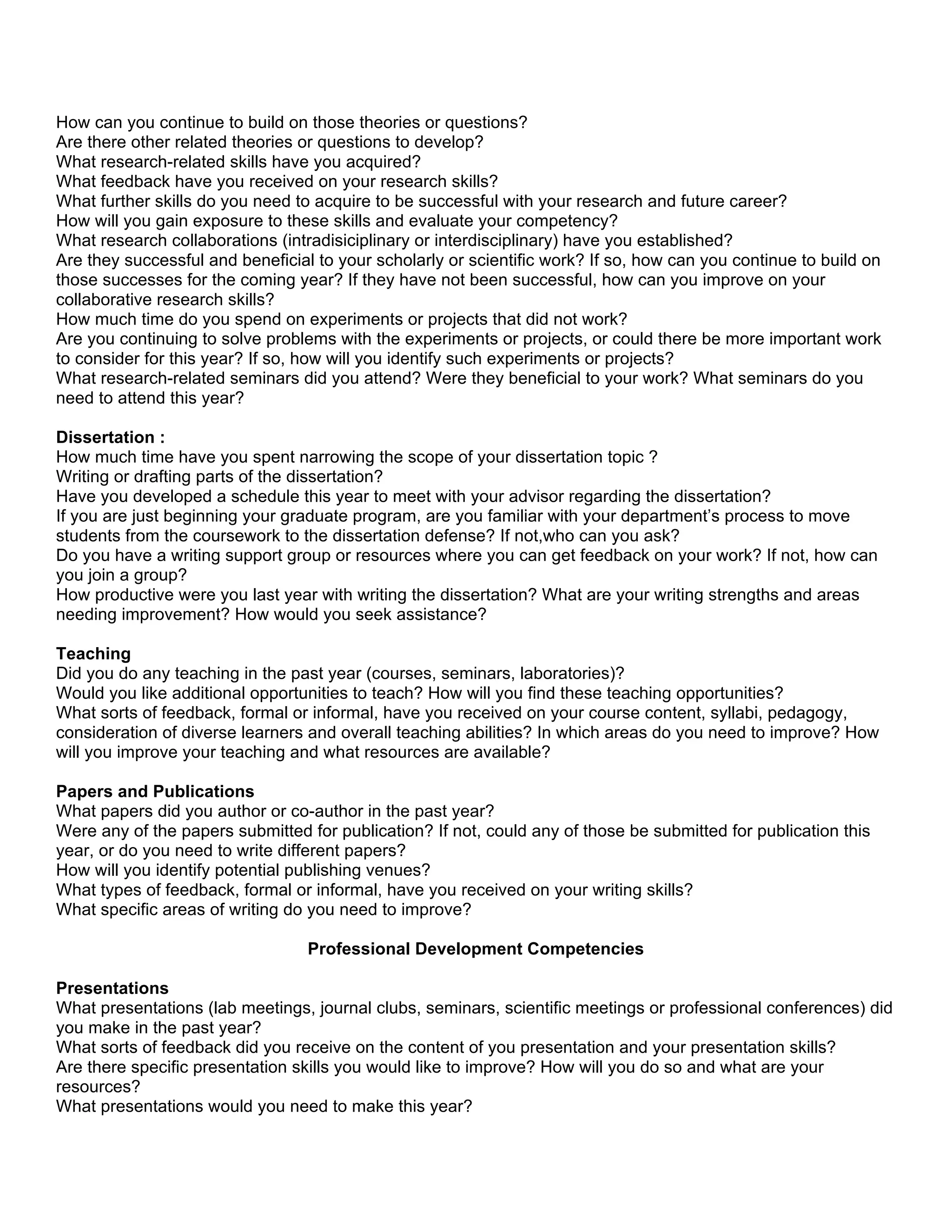 An example IDP | PDF | Postgraduate Education | College Education