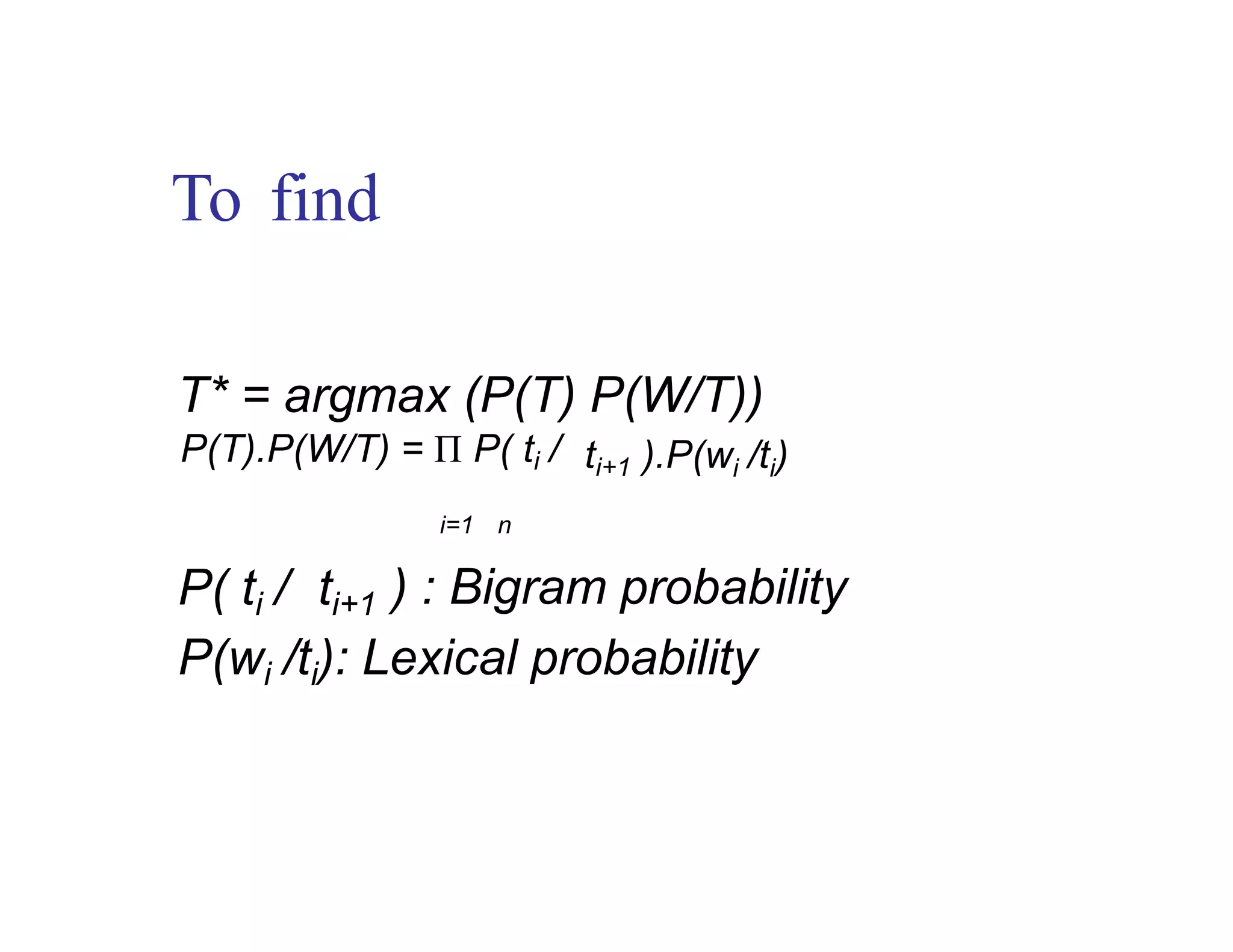 Natural Language processing Parts of speech tagging, its classes, and ...