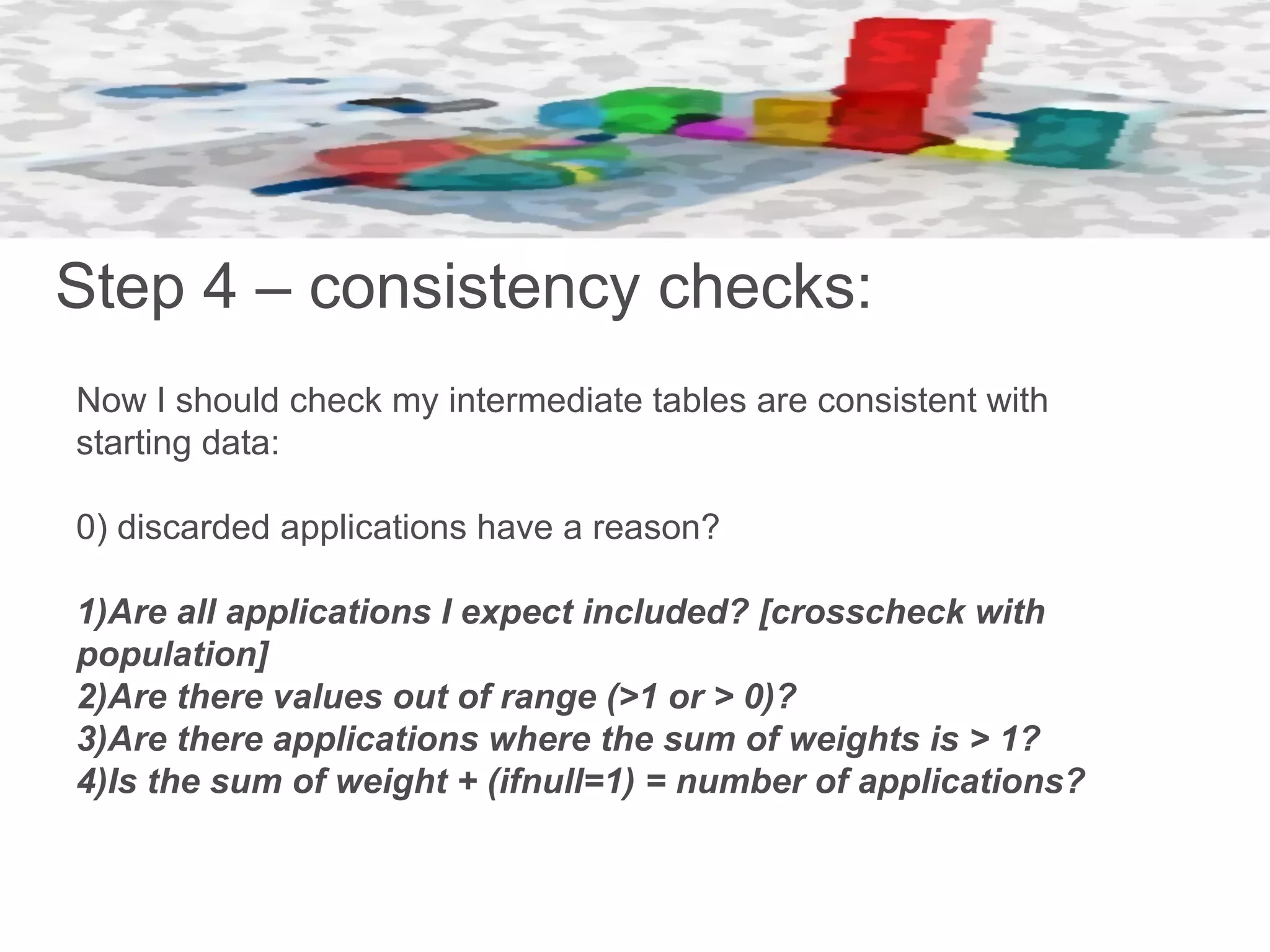 Patstat indicators step by step | PPT