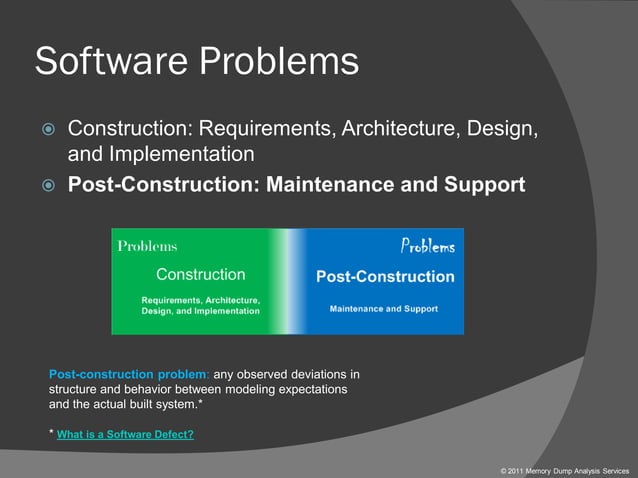 Introduction To Pattern Driven Software Problem Solving Ppt