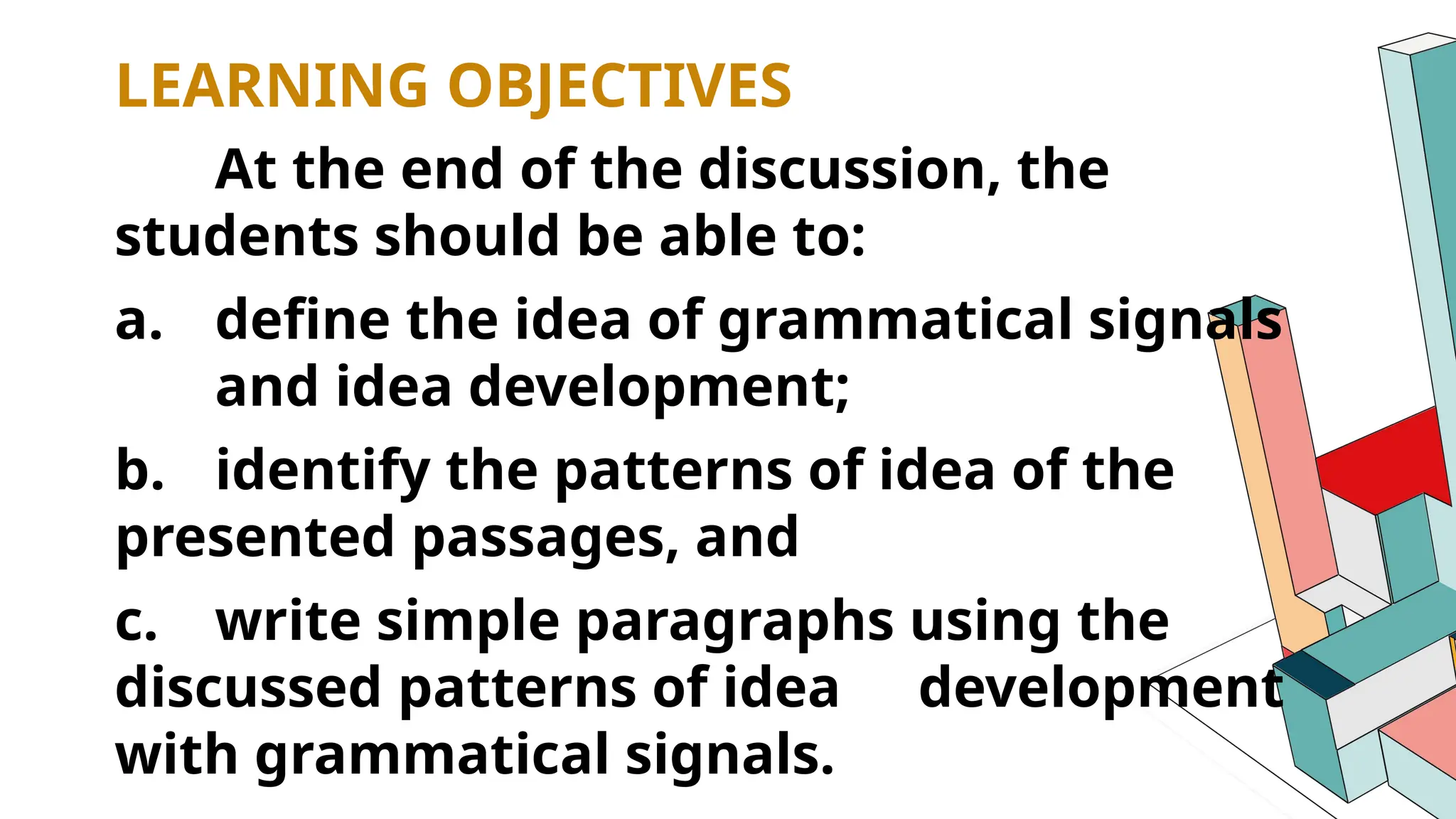 G-P, C-CC, P-S,P Pattern of Idea Development | PPTX