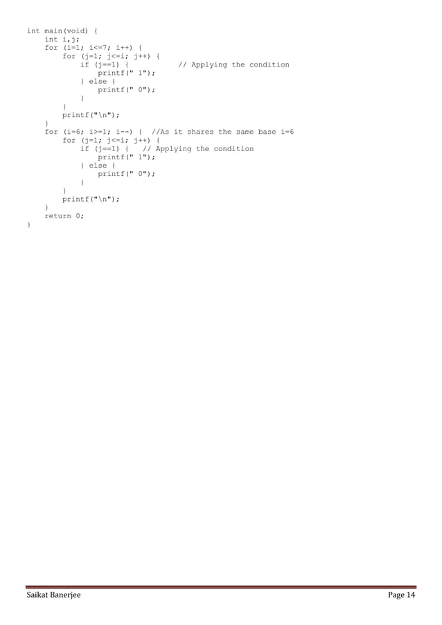 Pattern Printing In Cpdf Programming Languages Computing