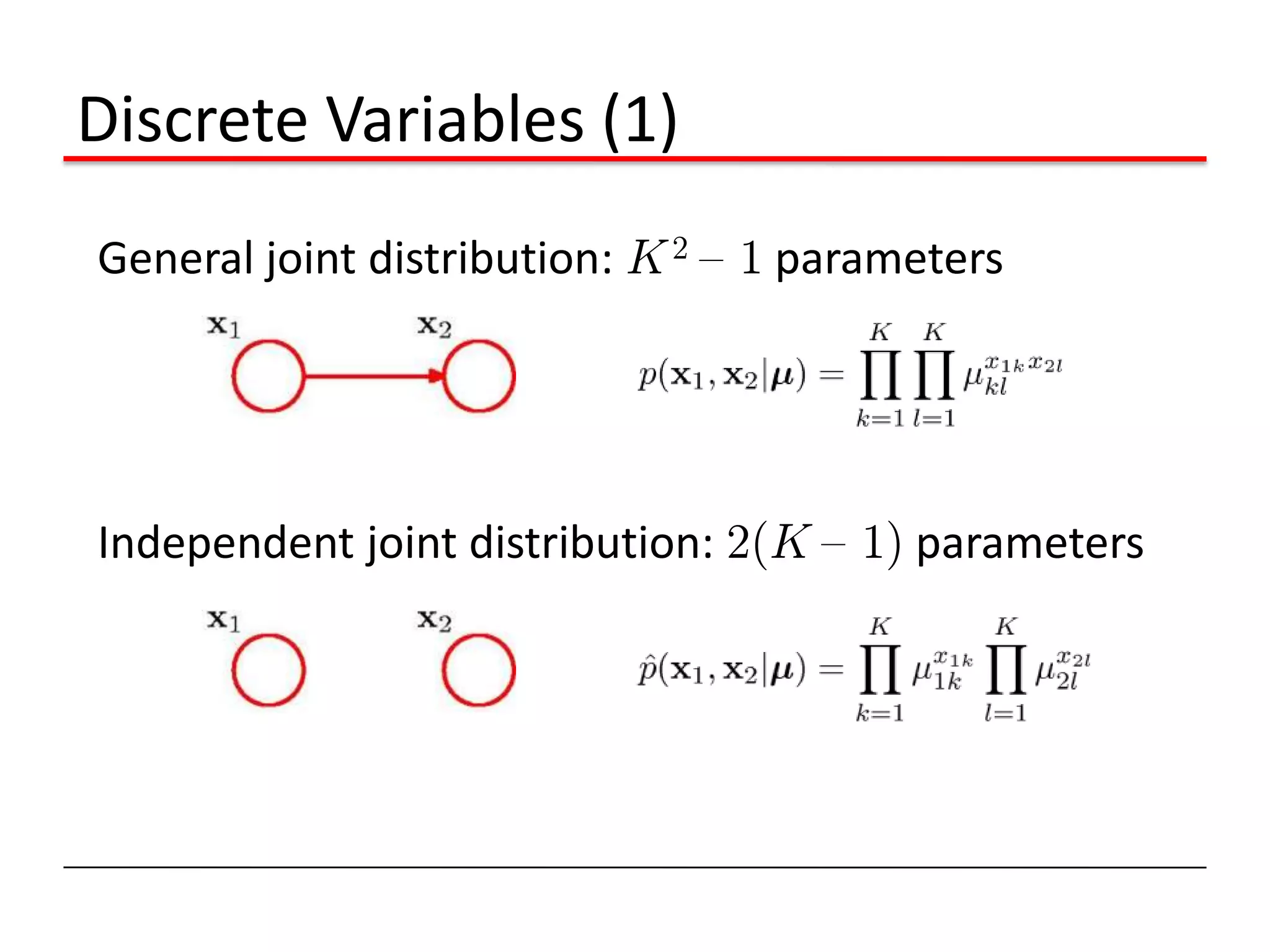 Pattern Recognition and Machine Learning : Graphical Models | PPT