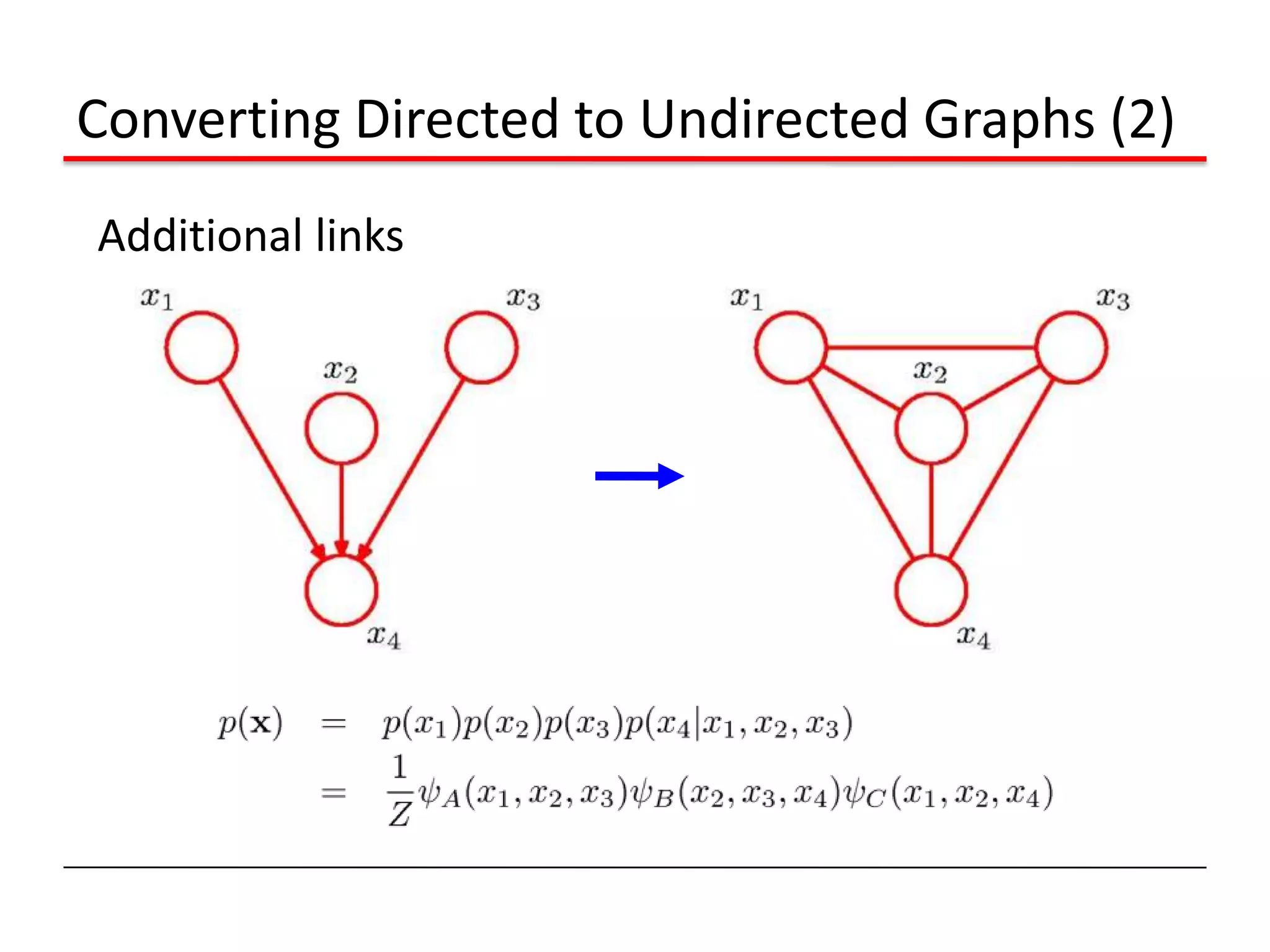 Pattern Recognition and Machine Learning : Graphical Models | PPT