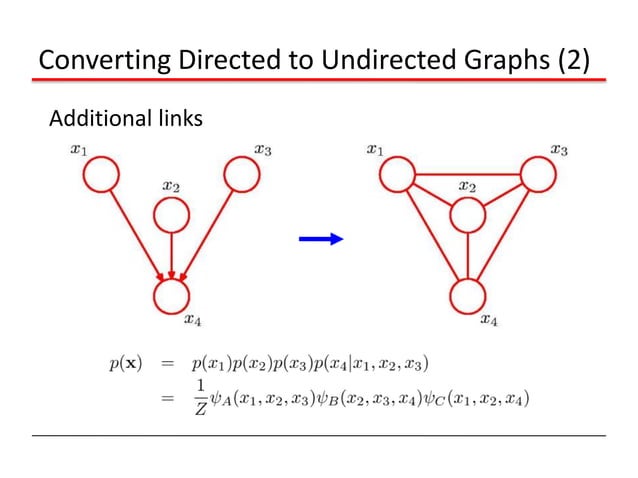 Pattern Recognition and Machine Learning : Graphical Models | PPT