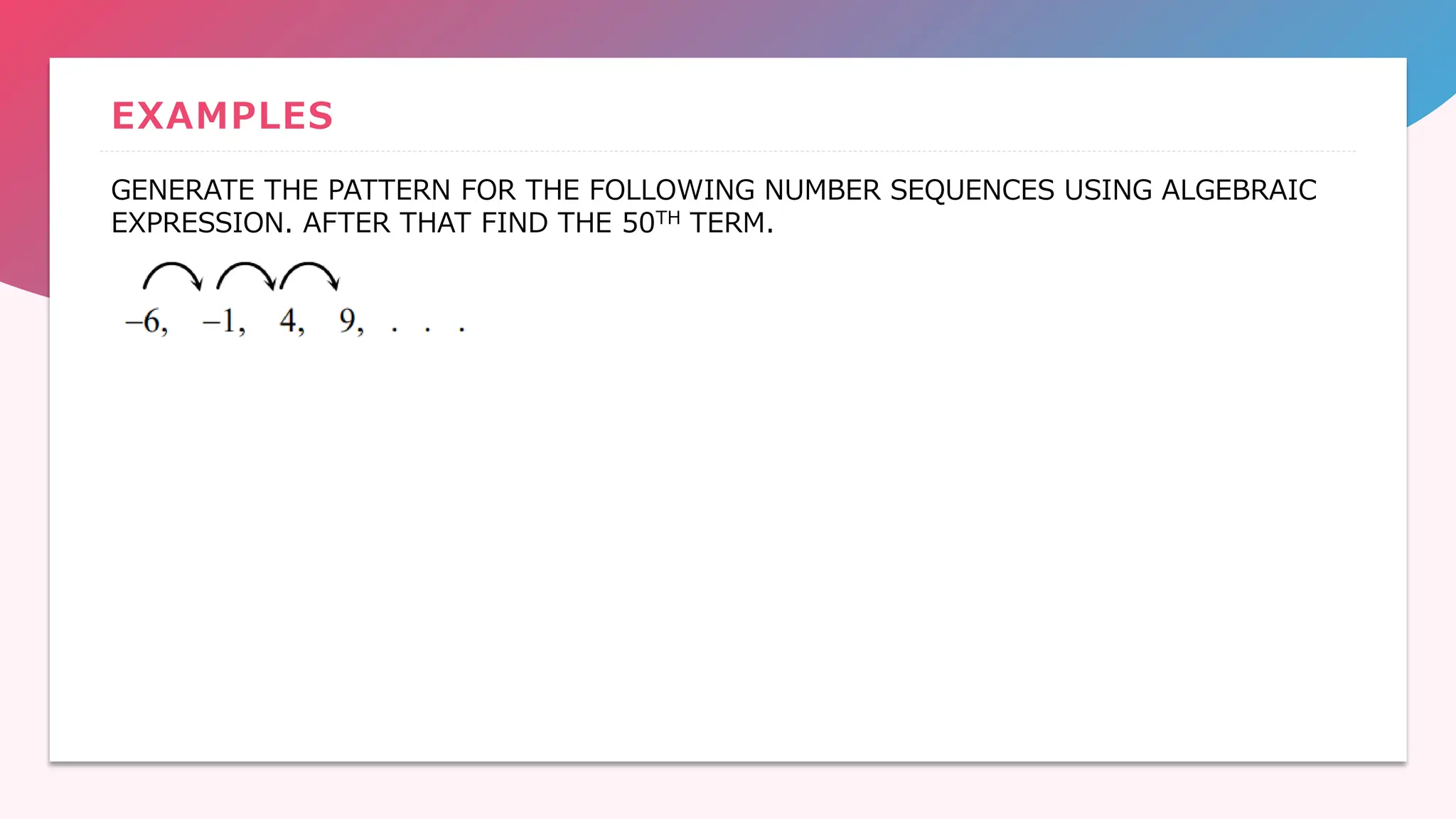 FORM 2 CHAPTER 1: NUMBER PATTERN AND SEQUENCES | PDF