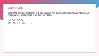 FORM 2 CHAPTER 1: NUMBER PATTERN AND SEQUENCES | PDF