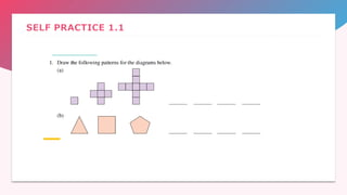 FORM 2 CHAPTER 1: NUMBER PATTERN AND SEQUENCES | PDF