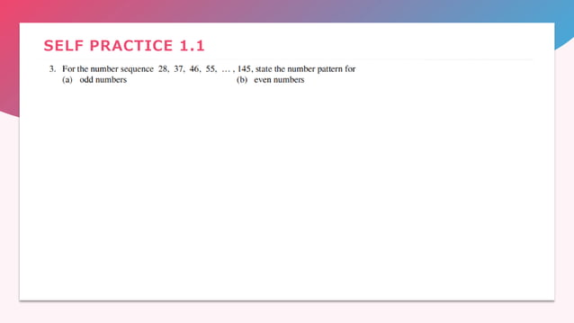 FORM 2 CHAPTER 1: NUMBER PATTERN AND SEQUENCES | PDF