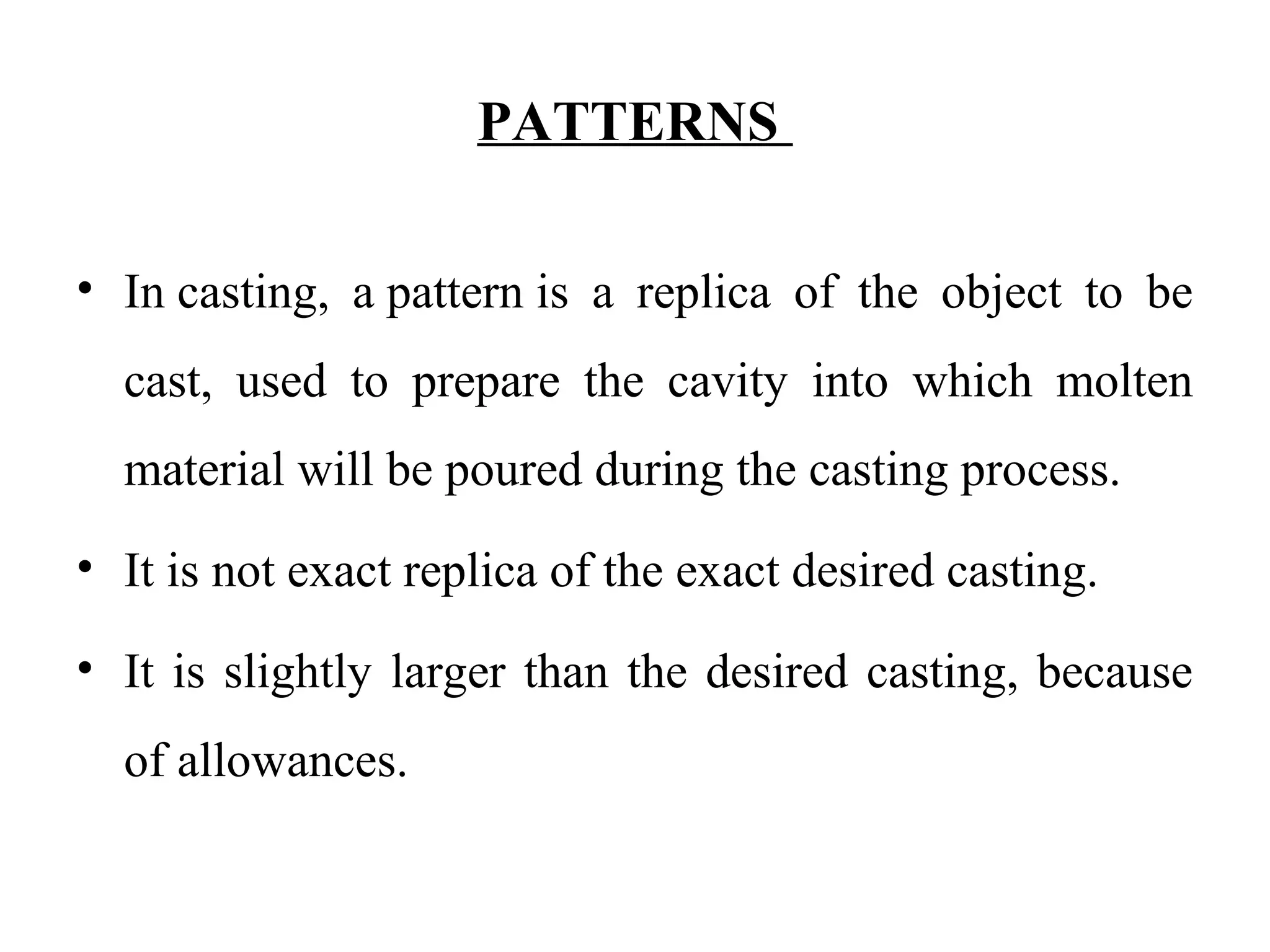 Pattern and their types | PPT