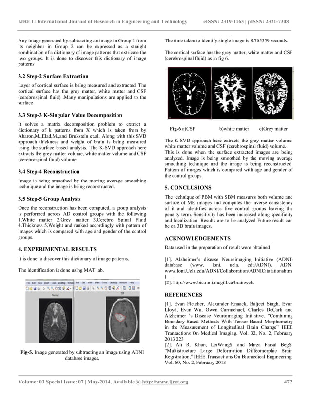 Pattern –based with surface based morphometry survey | PDF