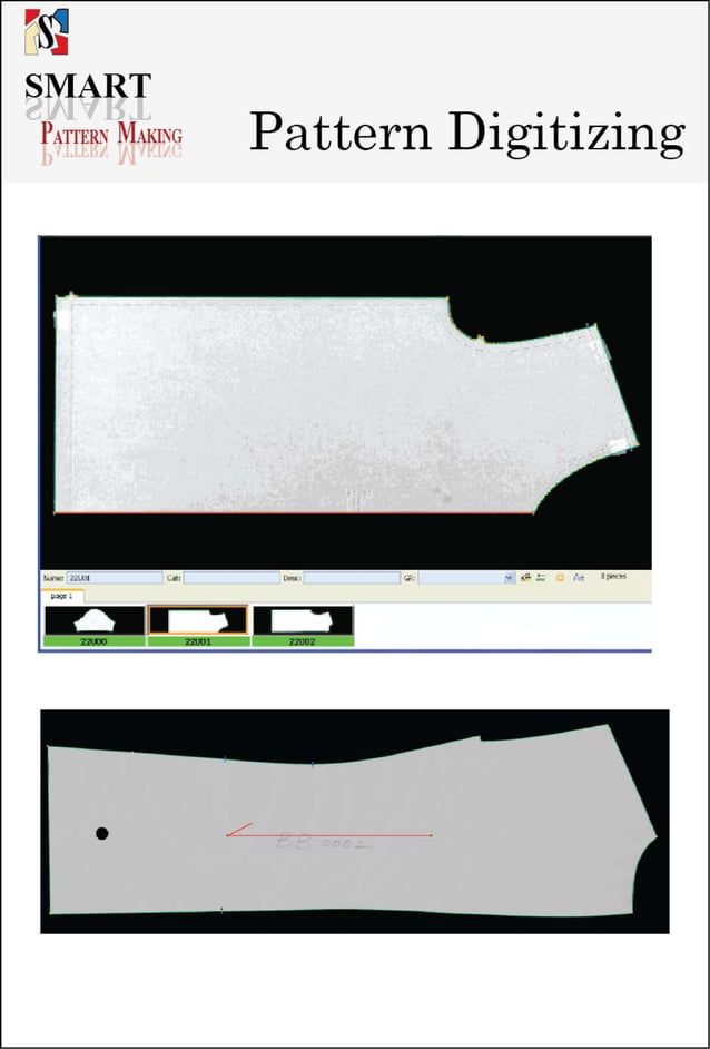 Pattern digitizing and pattern scanning services los angeles ca usa | PDF