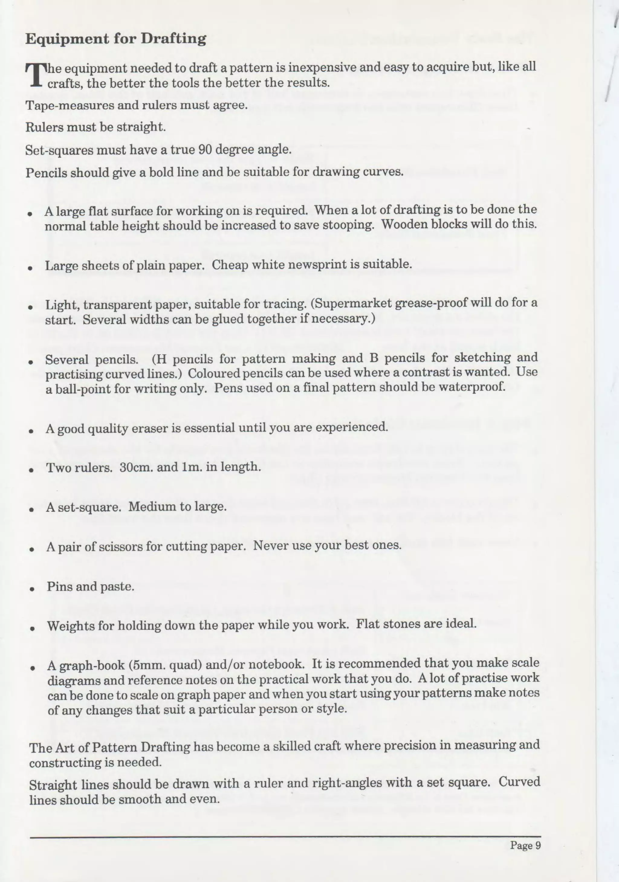 Pattern drafting for dressmaking pamela c. stringer | PDF