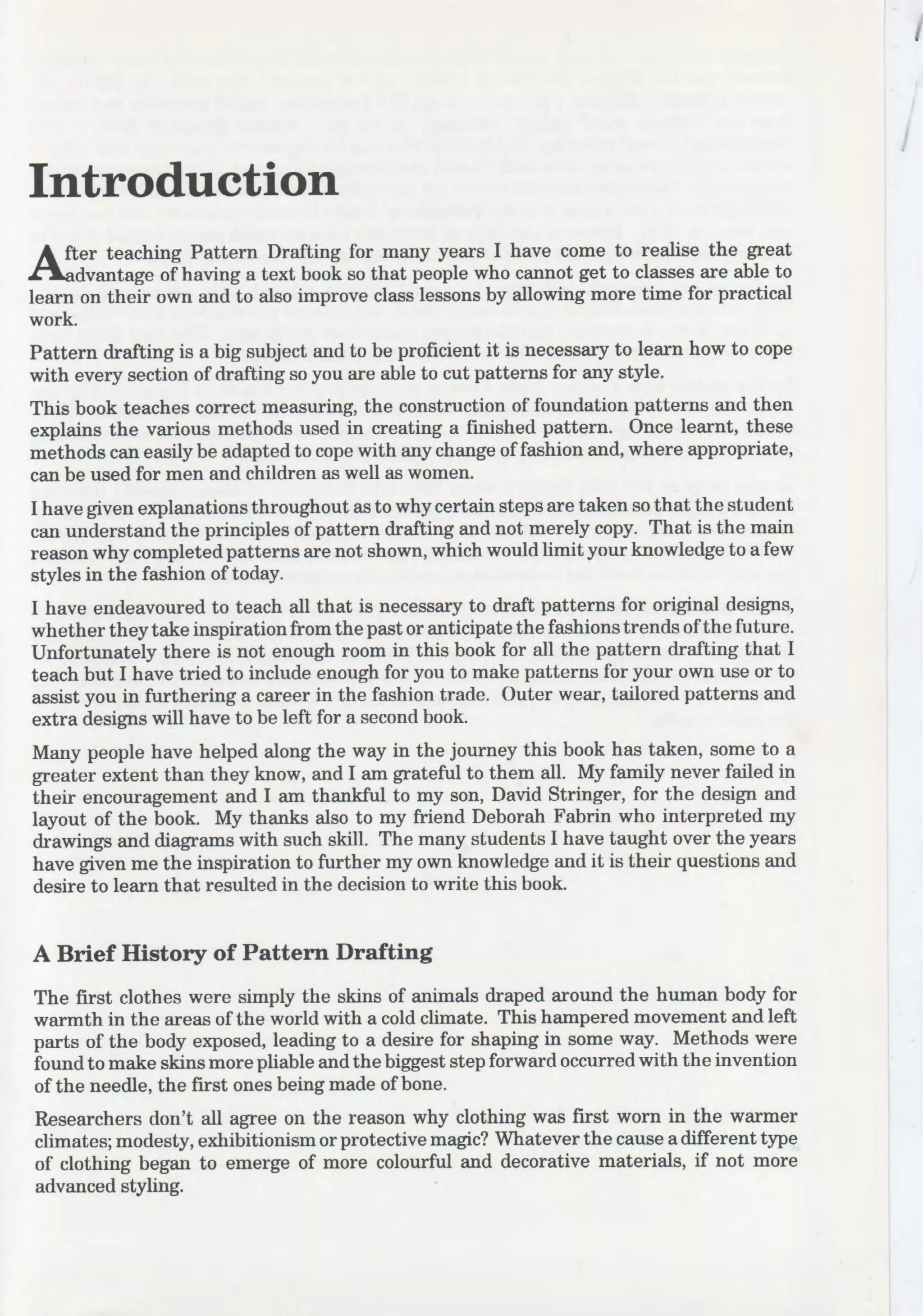 Pattern drafting for dressmaking pamela c. stringer | PDF