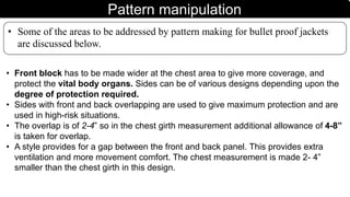 Pattern engineering and functional clothing | PPTX