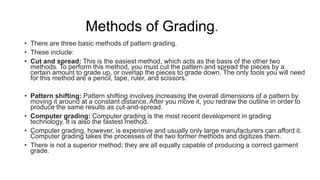 Pattern grading | PPTX