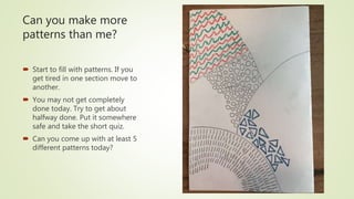 Pattern for 1st and 2nd Grade | PPT