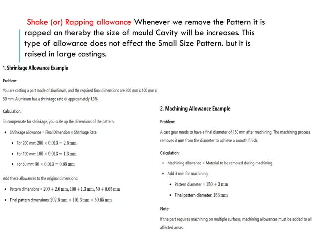 Patterns, materials, making, allowances. | PPTX